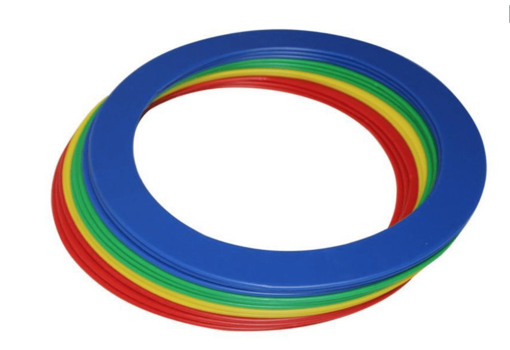 Exercices ludiques avec cerceaux plats - LaZwalla - Danse